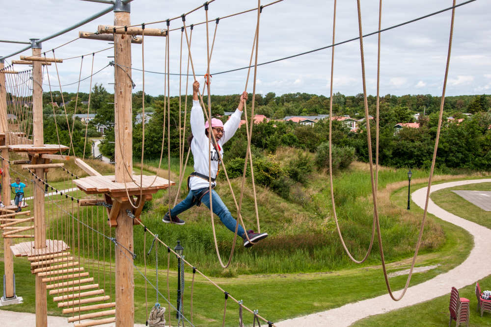 Climbing park on Texel | You’ll have the most fun with group activities ...